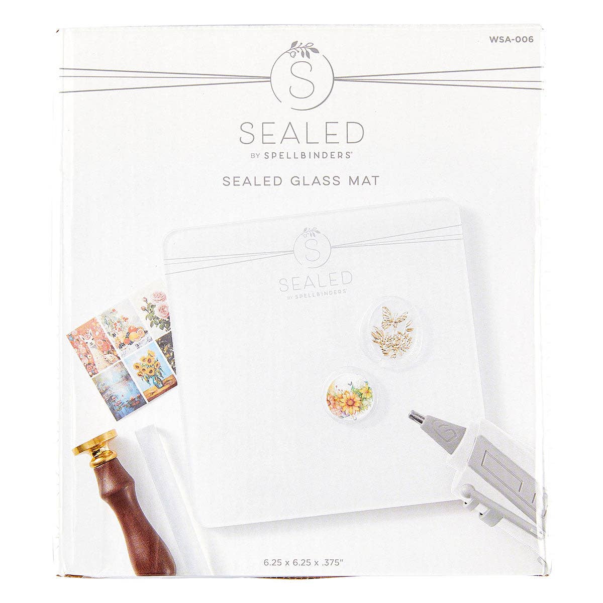 Hero Arts + Spellbinders - Sealed Glass Mat from the Clear Seal Maker ...