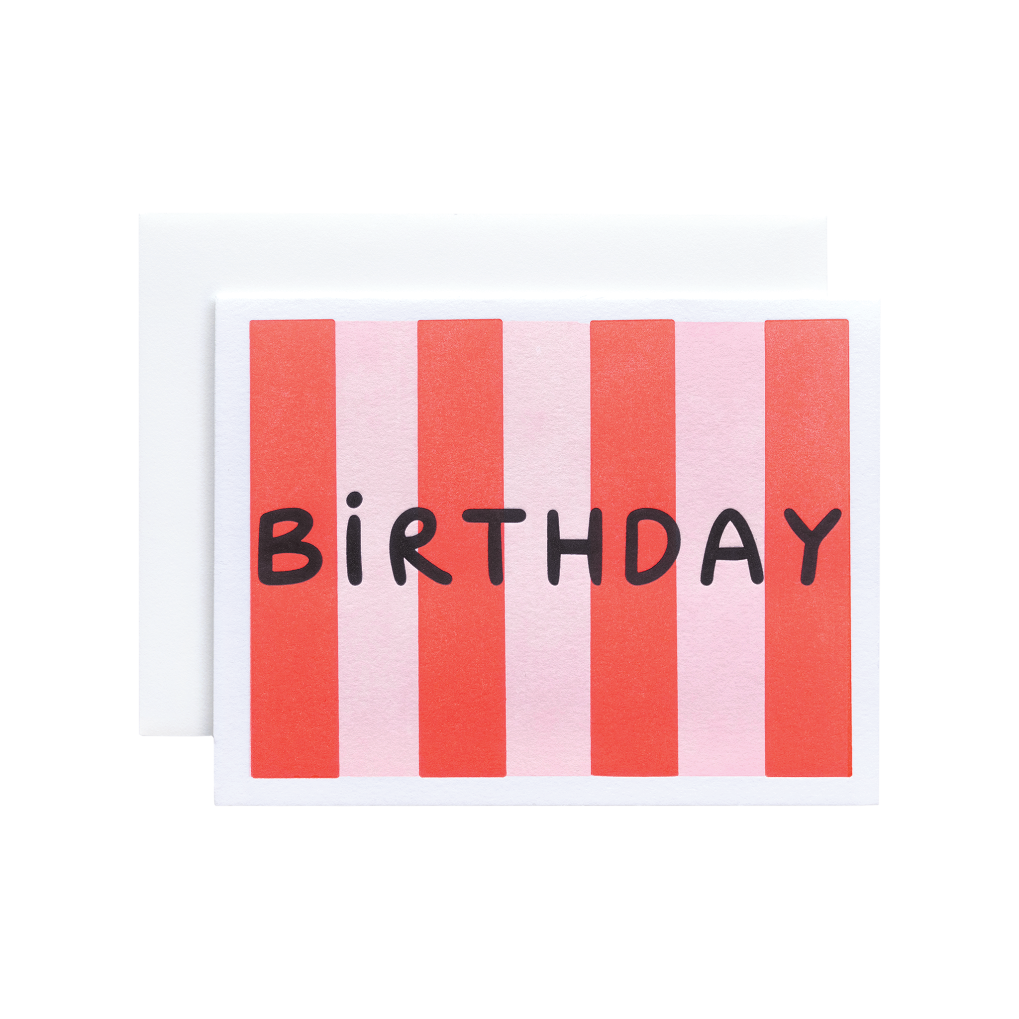 Birthday Stripe Card – Birthday Card | Ink Paper Crafts – Ink.Paper.Crafts