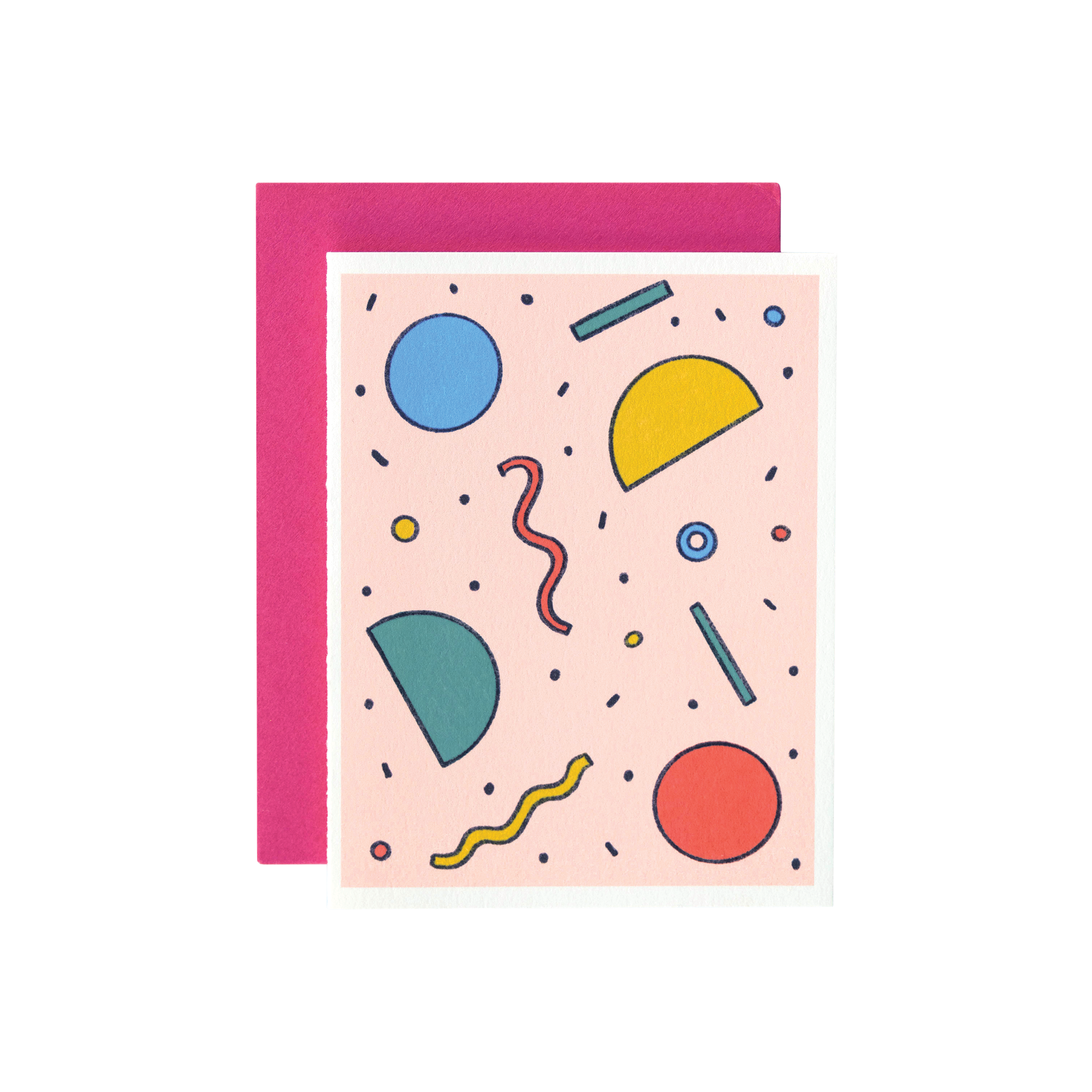 Fun Shapes Card – Greeting Card | Ink Paper Crafts – Ink.Paper.Crafts