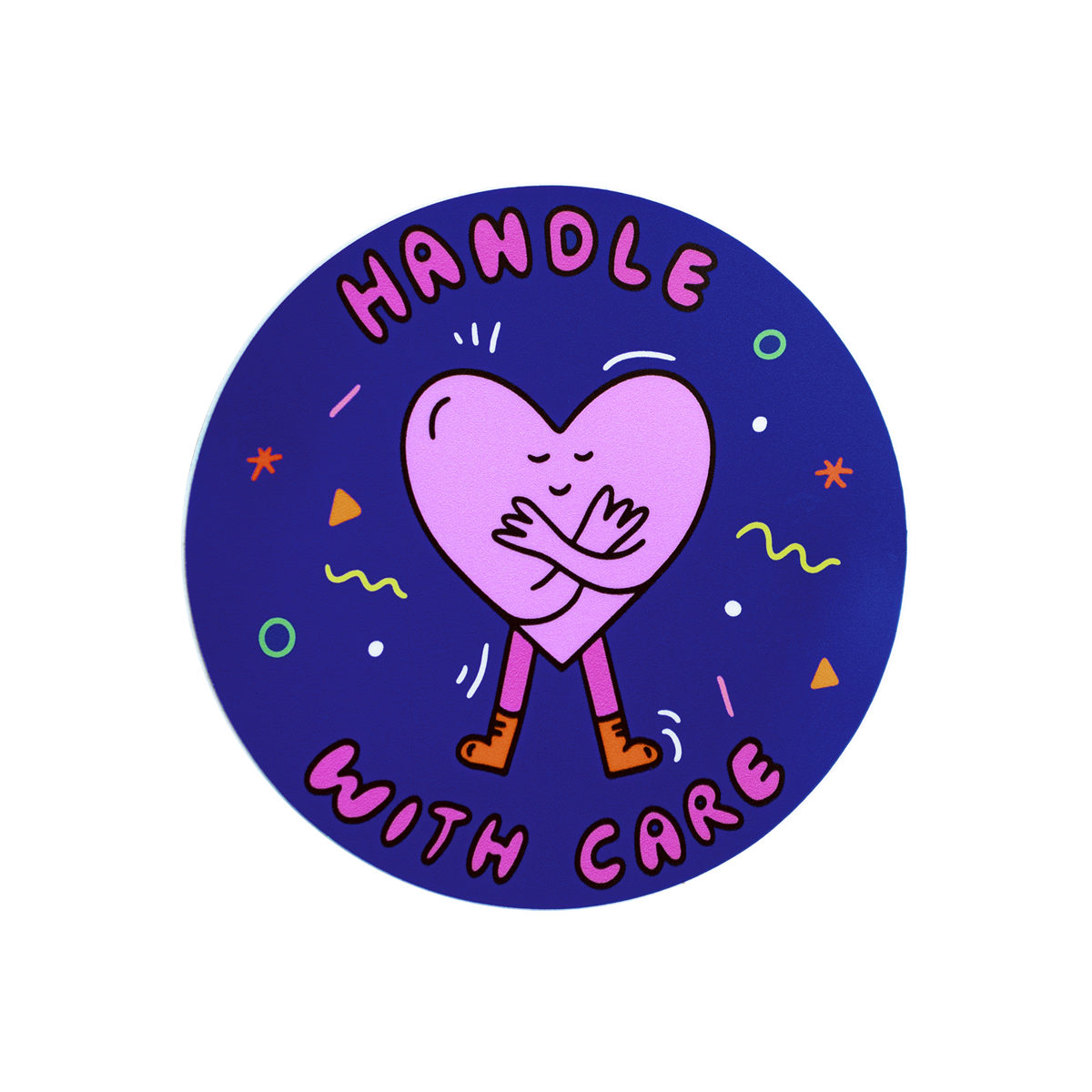 Handle with Care Sticker | Ink Paper Crafts – Ink.Paper.Crafts