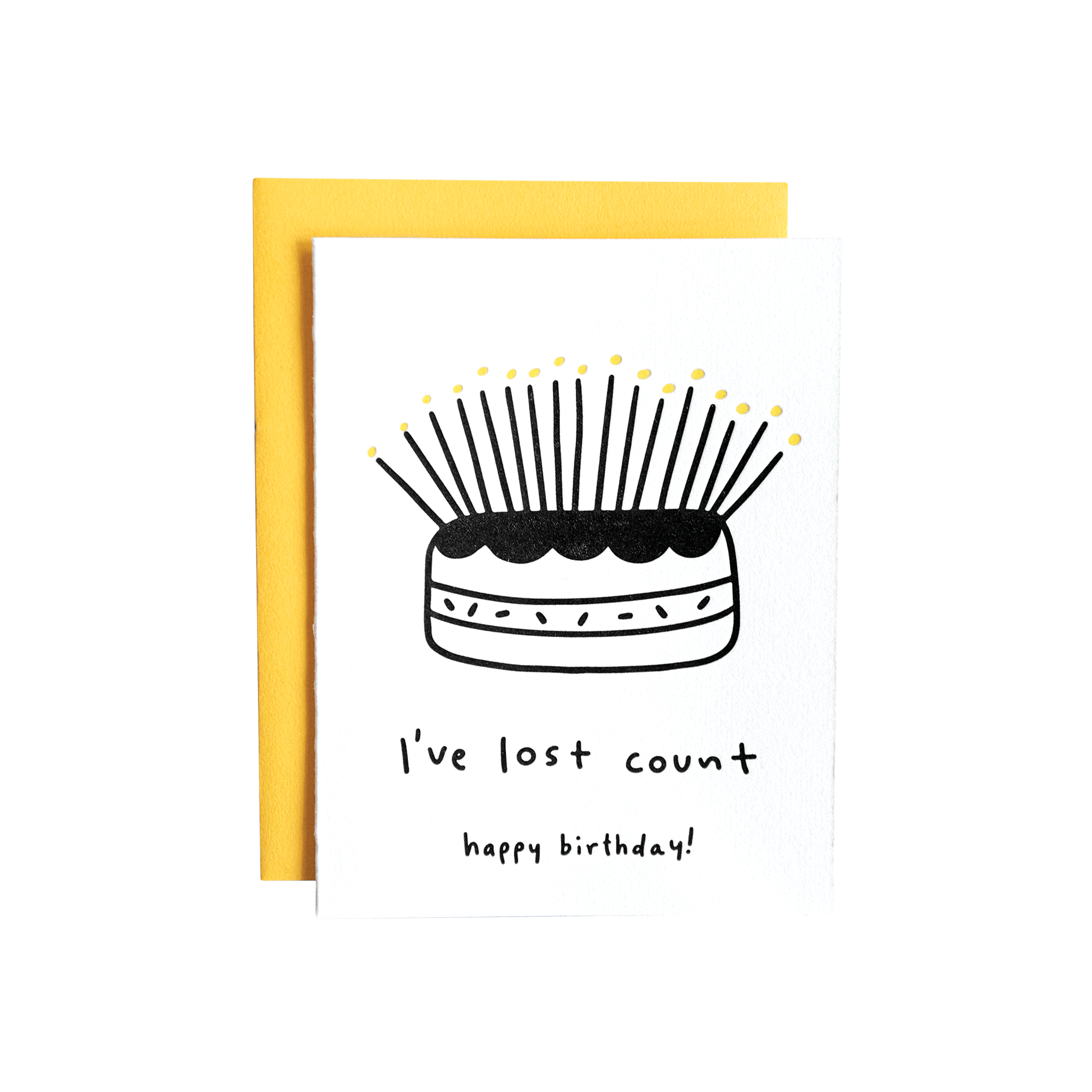 I’ve Lost Count Card – Greeting Card | Ink Paper Crafts – Ink.Paper.Crafts