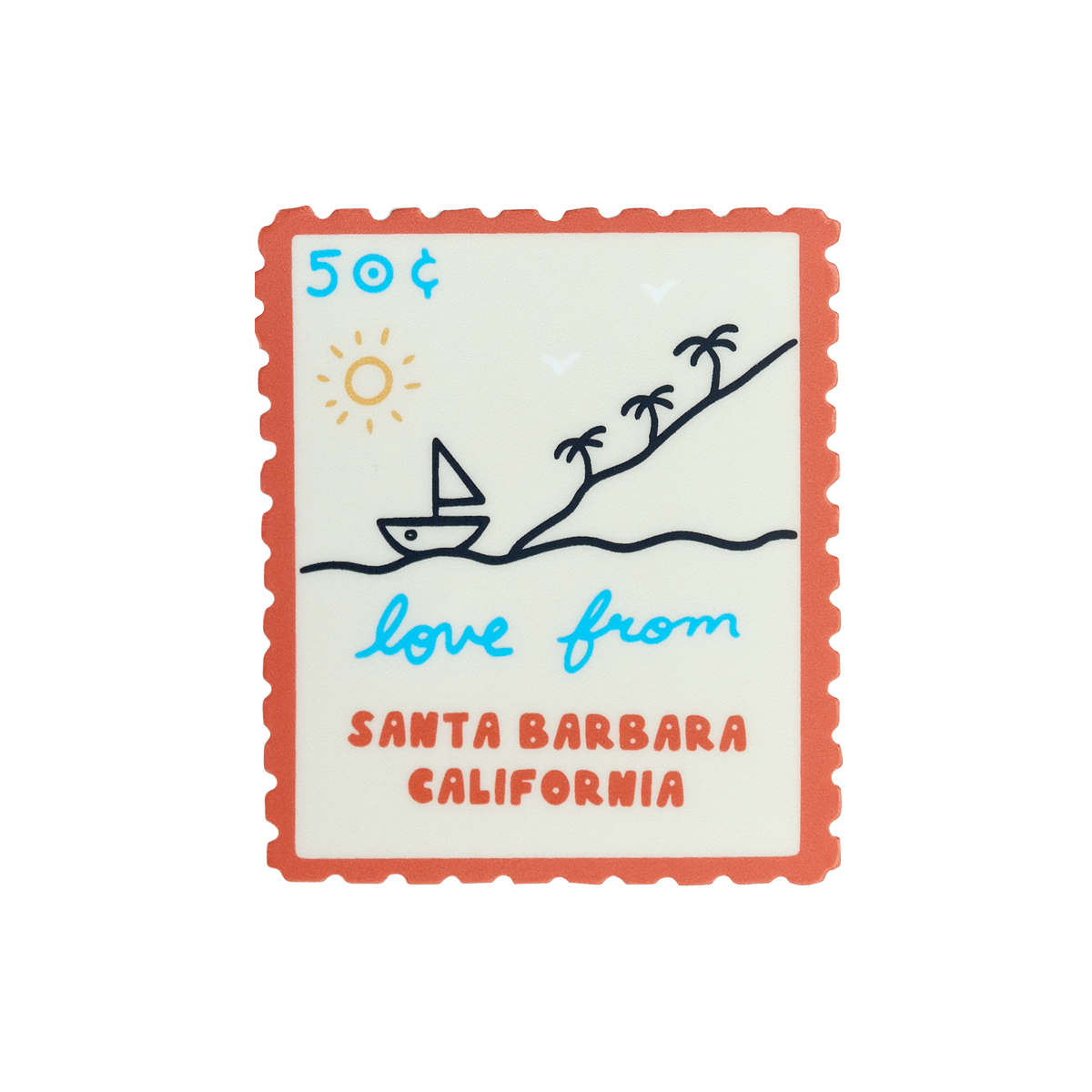 Love From SB Stamp Sticker | Ink Paper Crafts – Ink.Paper.Crafts