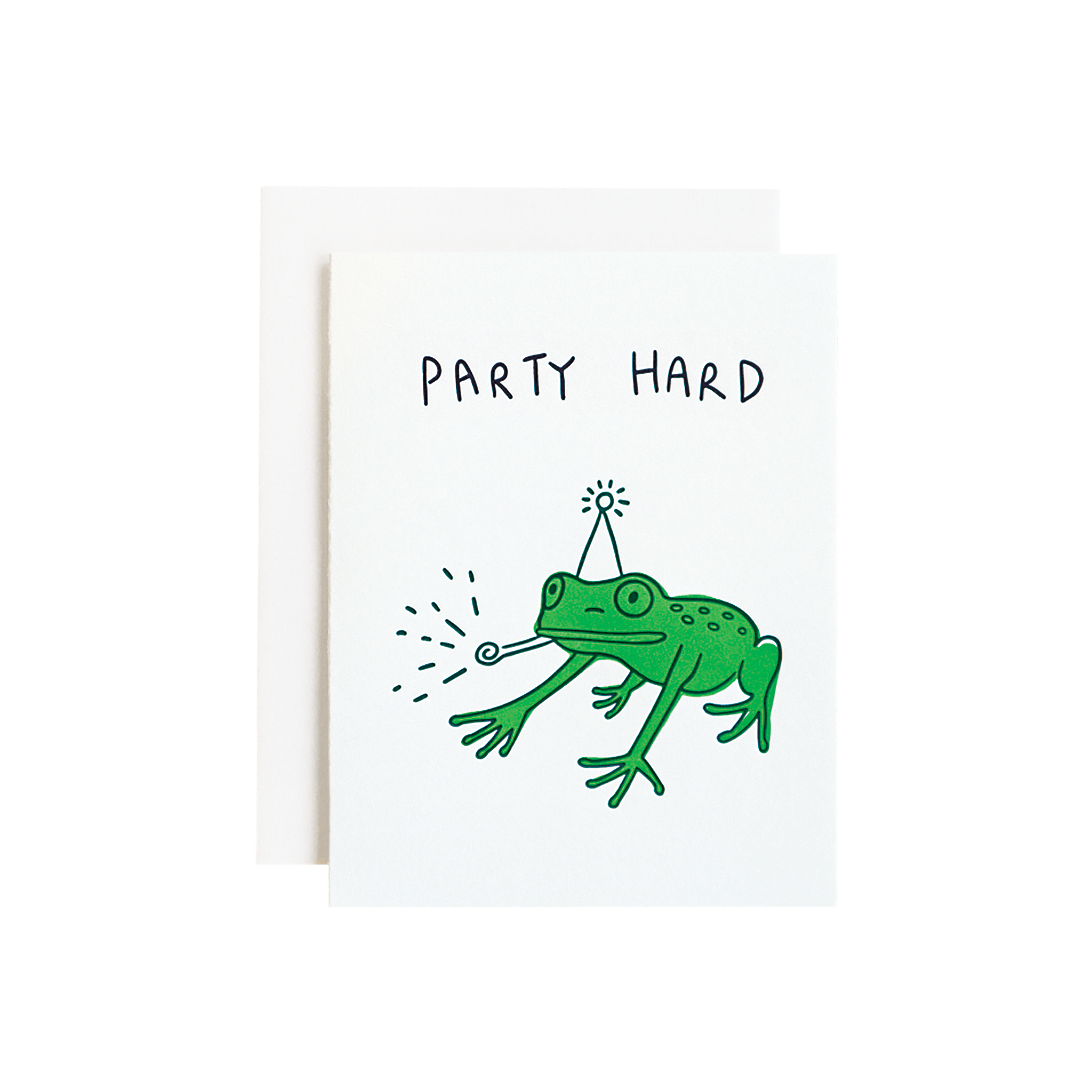 Party Hard Card – Greeting Card | Ink Paper Crafts – Ink.Paper.Crafts
