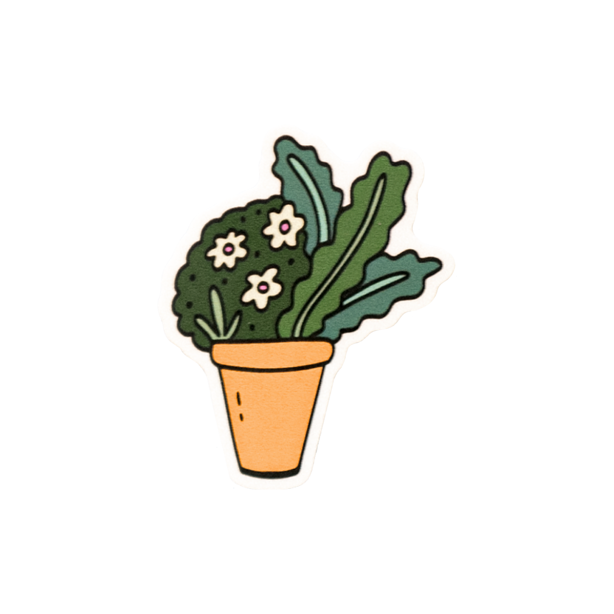 Potted Plant Sticker – Ink.Paper.Crafts