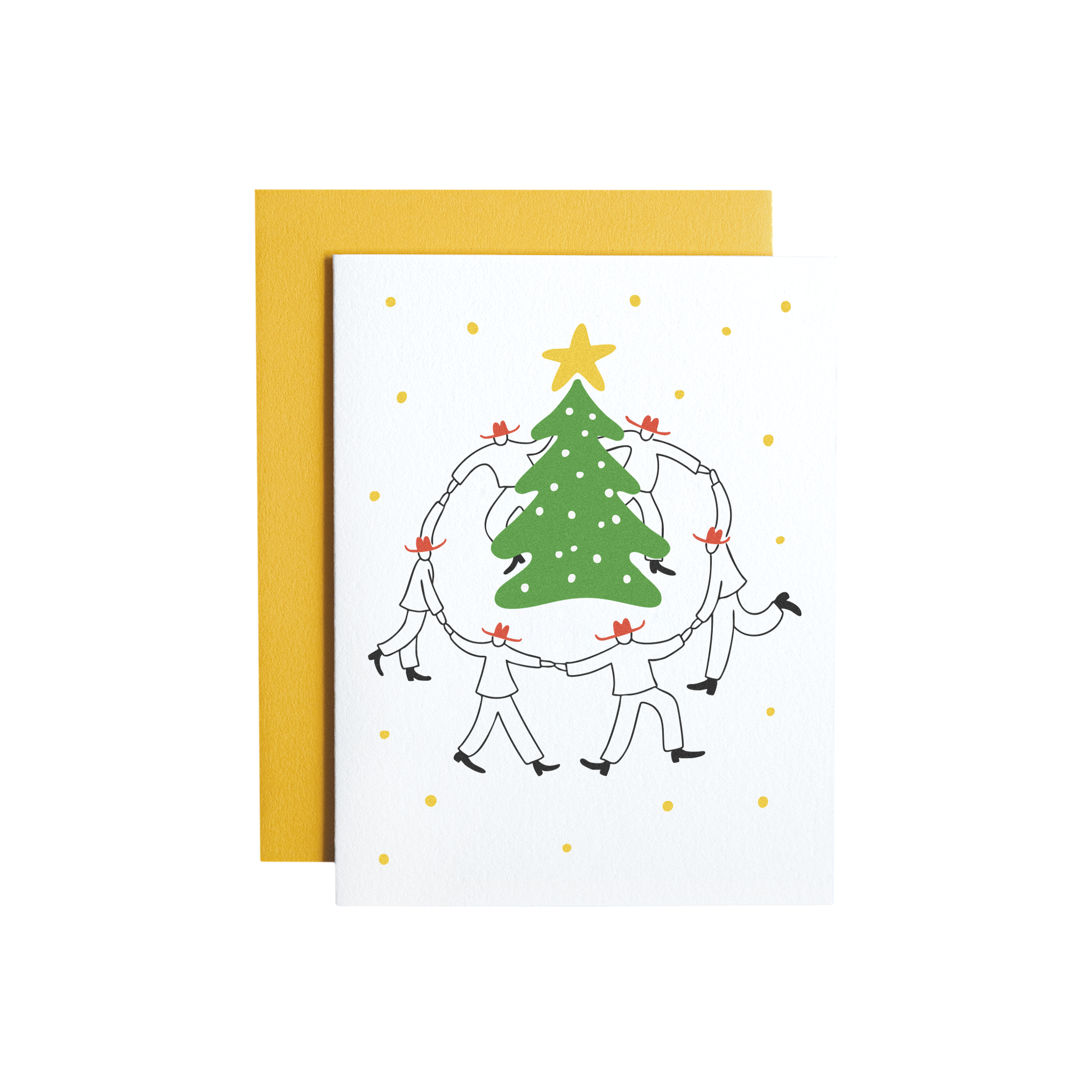 Rockin Around The Christmas Tree Card – Ink.Paper.Crafts