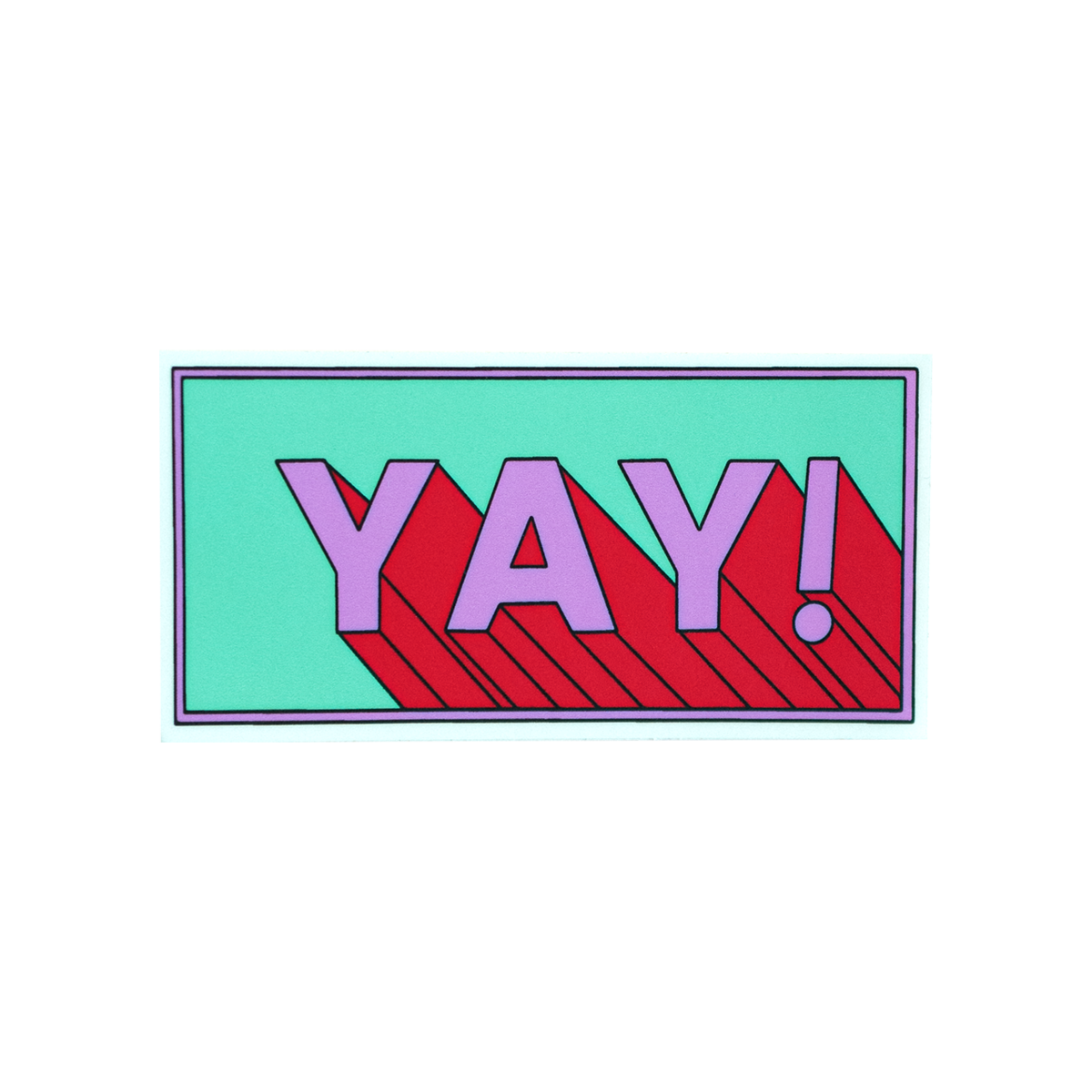 YAY! Sticker | Ink Paper Crafts – Ink.Paper.Crafts