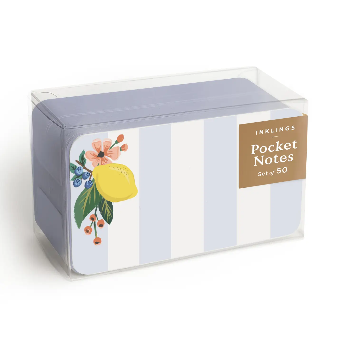 Inklings Paperie - Pocket Notes™ - Lemon Stripe – Ink.Paper.Crafts