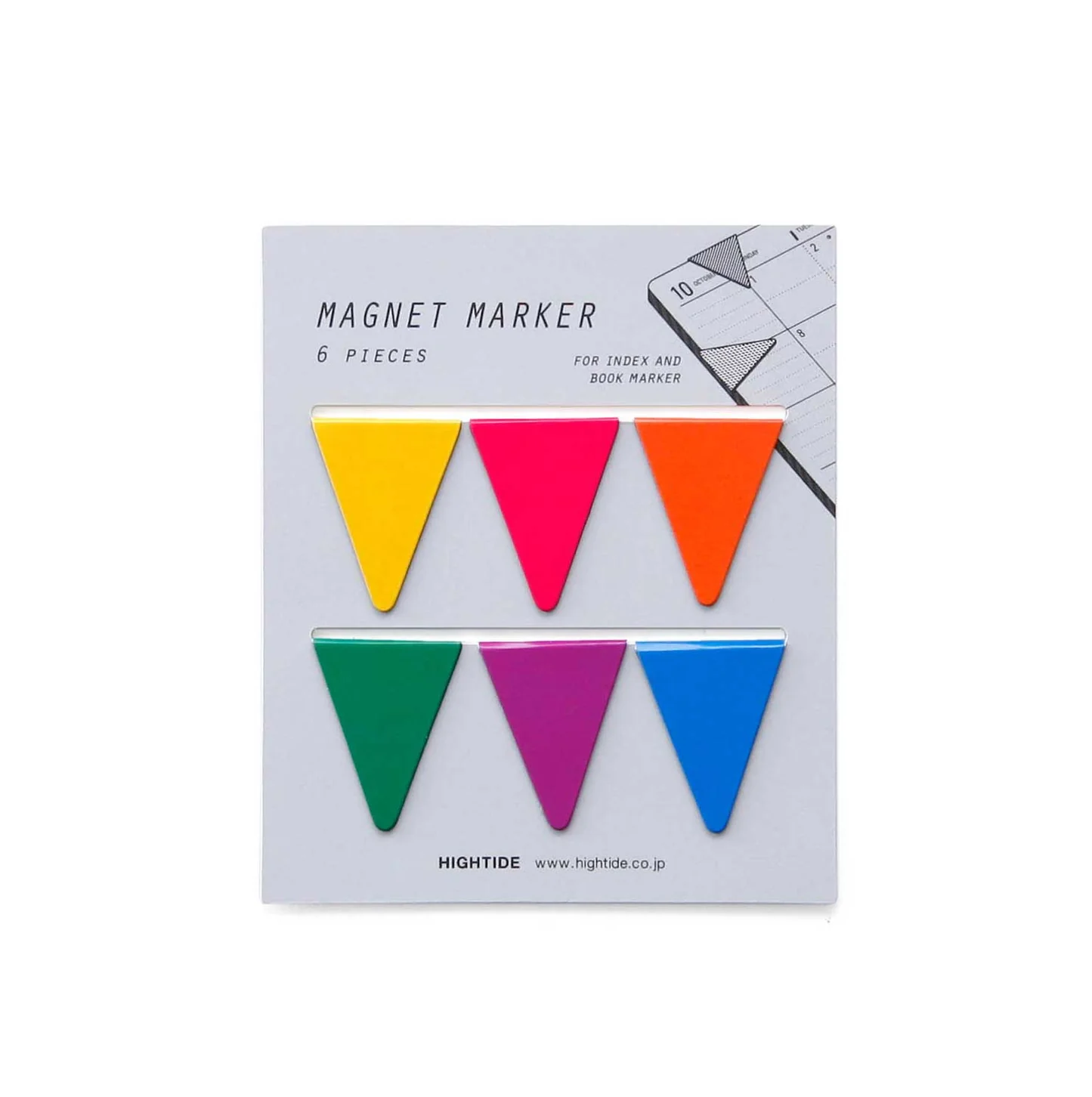 Hightide Magnet Marker Set of 6 – Ink.Paper.Crafts