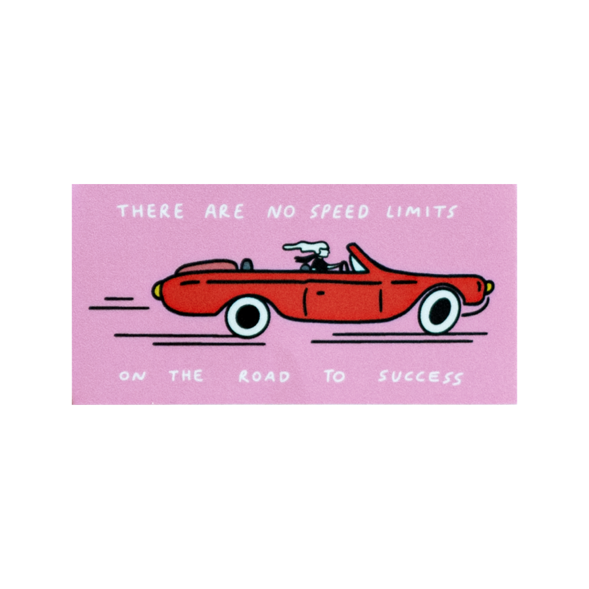 No Speed Limits Sticker | Ink Paper Crafts – Ink.Paper.Crafts